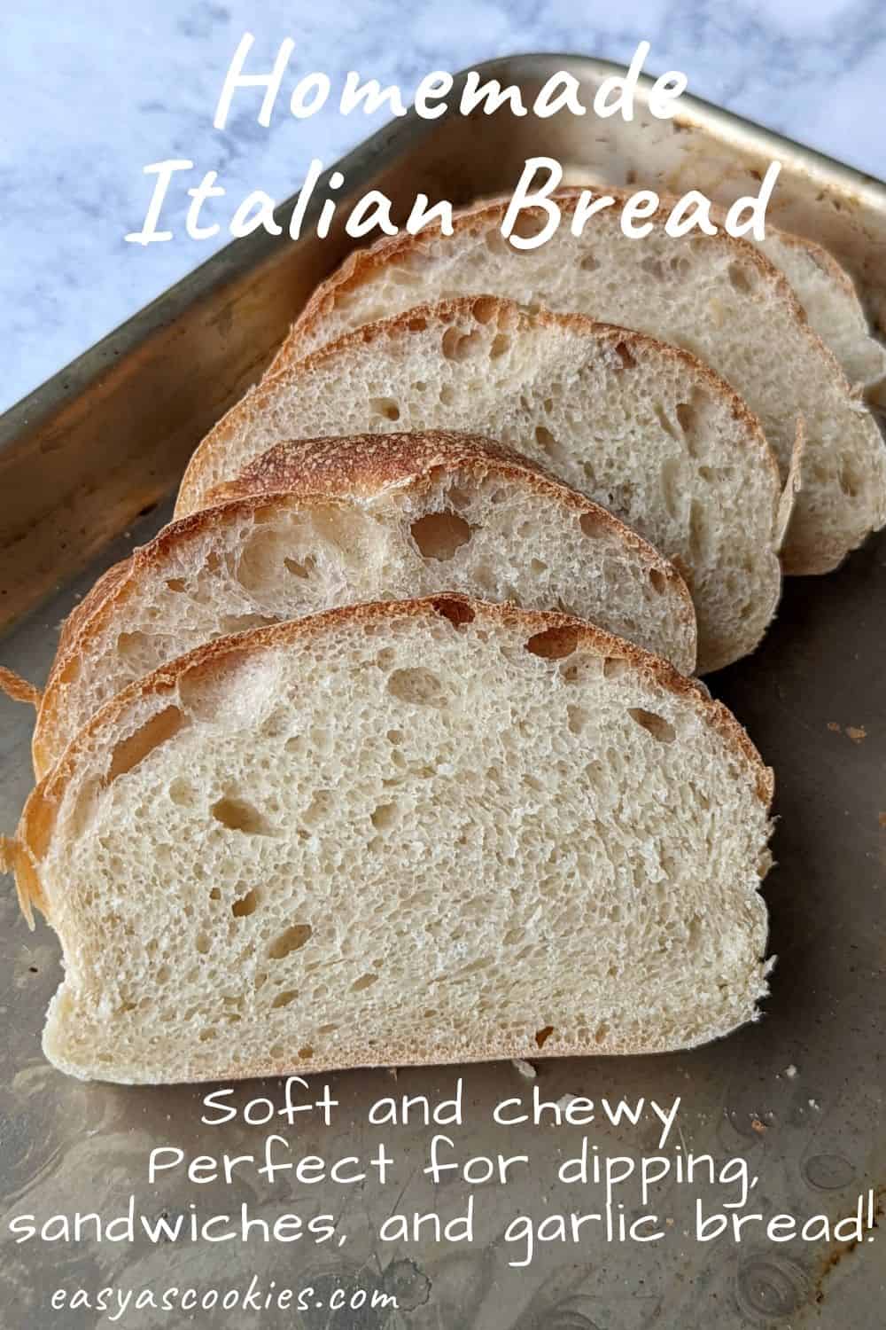 Peter Reinhart's Italian Bread - Easy As Cookies